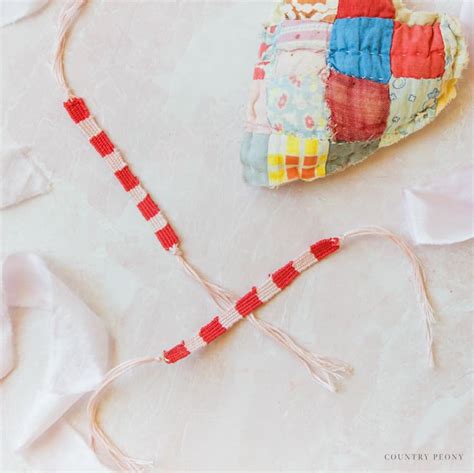 Diy Woven Friendship Bracelet For National Best Friends Day Clover