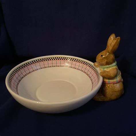 Sakura Debbie Mumm Easter Candy Dish Etsy