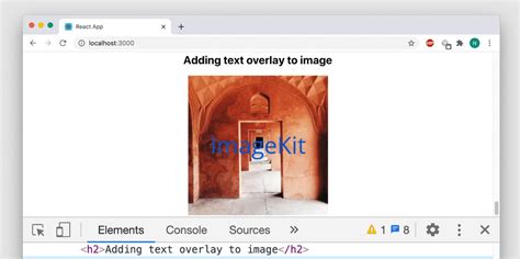 react image cropping and transformations using imagekit