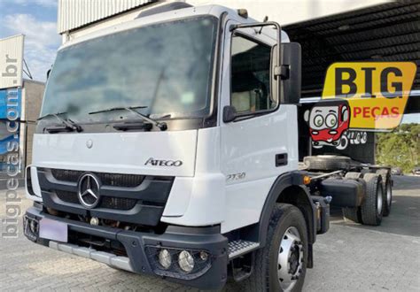 Pac10139 Parachoque Dianteiro Mb Atego TraÇado 2015 Em Diante