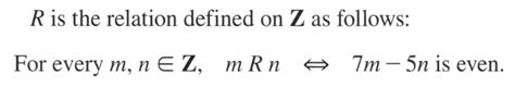 Solved Prove That The Relation Is An Equivalence Chegg