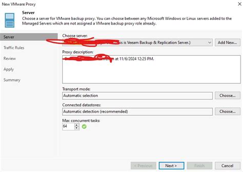 Adding A Server As Vmware Proxy Error Transport Service Is Unavailable Veeam Community