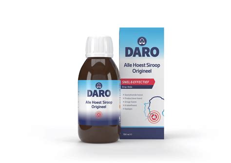 Daro Alle Hoest Siroop Origineel Verlichting Bij Alle Soorten Hoest
