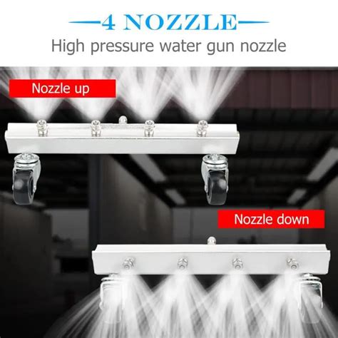 High Pressure Car Chassis Washer Undercarriage Cleaner Sector Nozzle