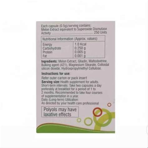 Sodox Antioxidant Capsule At Rs 543 Bottle Antioxidant Tablet In New Delhi Id 2854370998873