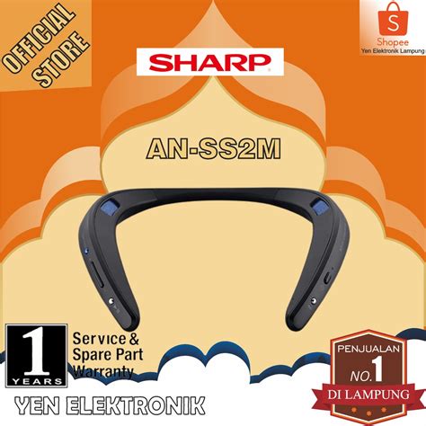 Jual Speaker Sharp An Ss2m Neck Speaker Aquos Sound Partner Garansi