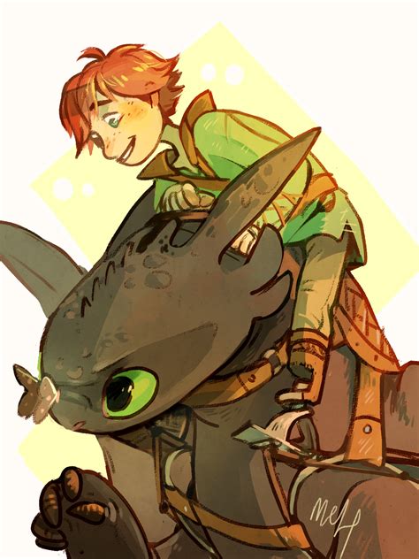 Hiccup And Toothless Toothless Dragon Hiccup And Astrid How To Train