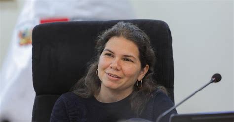 Ministra De La Mujer Sobre Aníbal Torres “yo Pienso Que Es Un