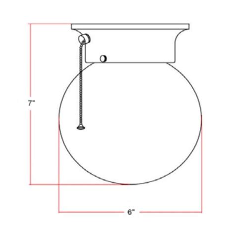 White Opal Glass Pull Chain Ceiling Light ǀ Lighting And Ceiling Fans ǀ