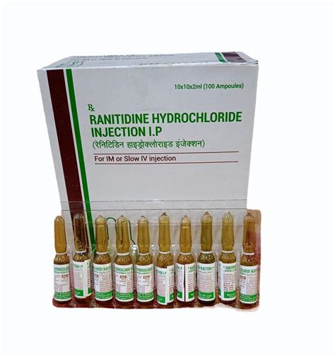 Ranitidine Hydrochloride Inj At Best Price In Mumbai By Ntl Pharma Id
