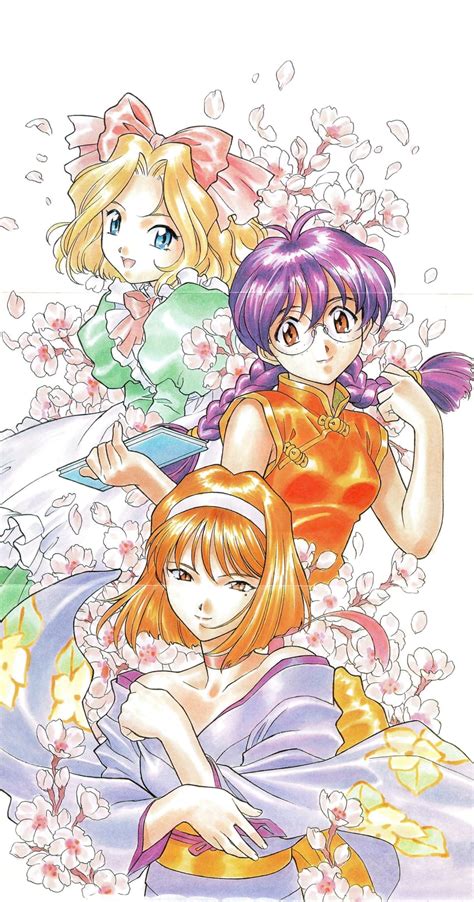 Kanzaki Sumire Iris Chateaubriand And Ri Kouran Sakura Taisen And More Drawn By Matsubara