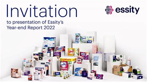 Invitation To Presentation Of Essitys Year End Report 2022 Essity