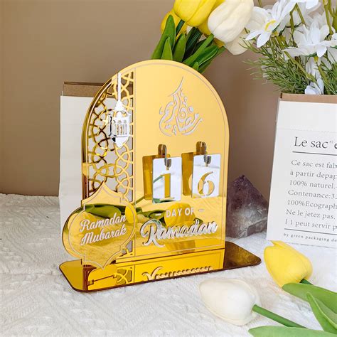 Ramadan Countdown Calander With Replacing Numbers Ksa Drop