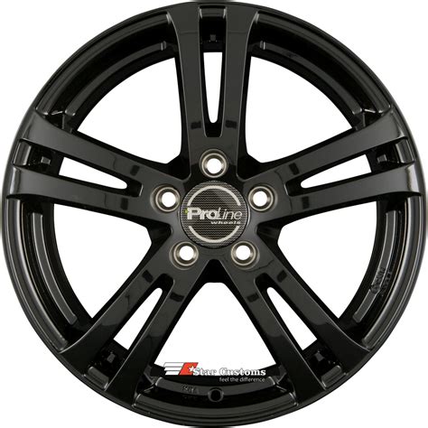 Proline Wheels Bx700 Black Glossy Bg 8x17 5x112 Et25 Black Glossy Bg 5x112 17 8 0j
