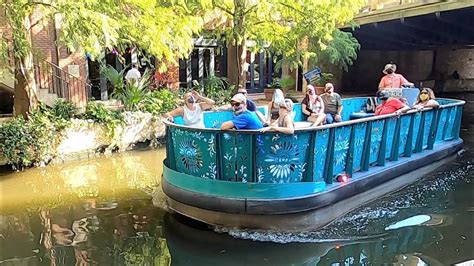 San Antonio River Walk Boat Tour Youtube