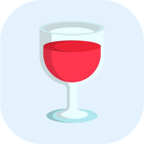 Wine Glass Generic Color Fill Icon