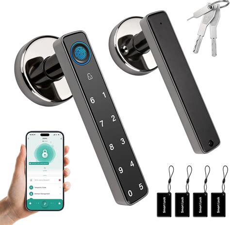Smart Door Lock With Knob Keyless Entry Door Locks With Handleapp