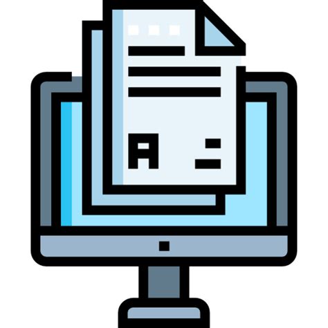 Assignment Detailed Straight Lineal Color Icon