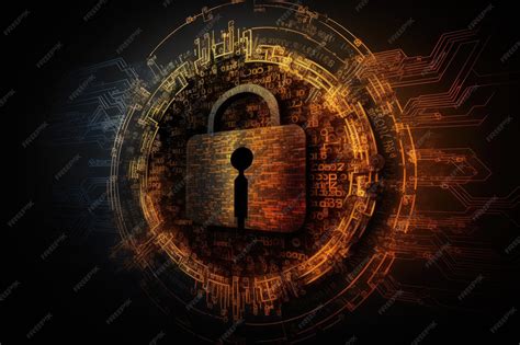 Premium Photo Cybersecurity Theory