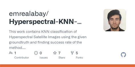 Hyperspectral Knn Classificationuzaktan Algılama Tekn Proje 2019pdf At Master · Emrealabay