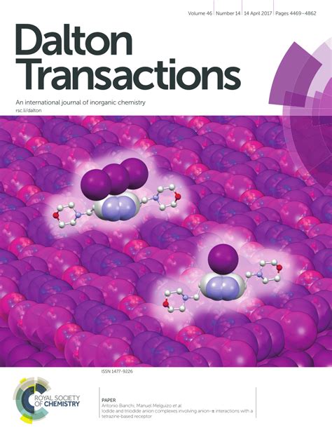 Pdf Iodide And Triiodide Anion Complexes Involving Anion π