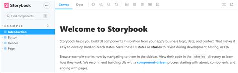 React Storybook