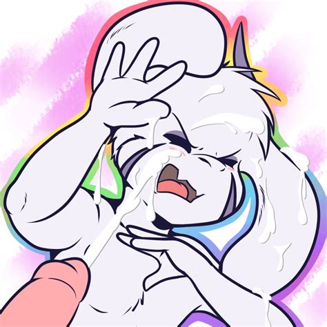 Rule 34 2017 Asriel Dreemurr Blush Boss Monster Caprine Closed Eyes