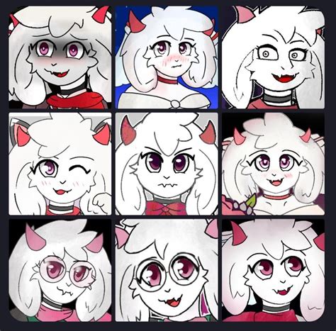 Faces Of Raleis R Ralsei