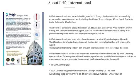 Prifeinternational Networkmarketing Directselling Healthcare Javendra Kumar