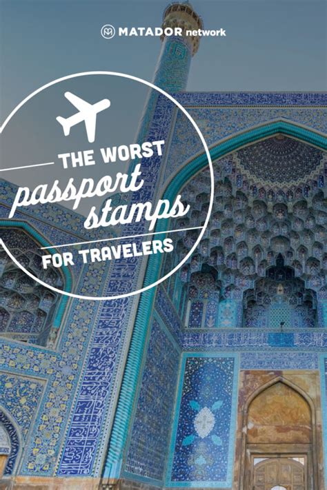 Worst Passport Stamps For World Travelers
