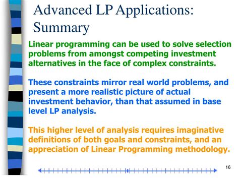 ppt ch 12 more advanced linear programming concepts and methods