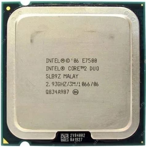 Processador Intel Core 2 Duo E7500 293ghz 1066mhz Lga 775 Mercadolivre