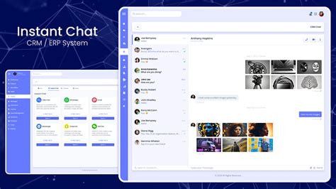 Instant Chat Crmerp System By Mykhailo Yurchenko On Dribbble
