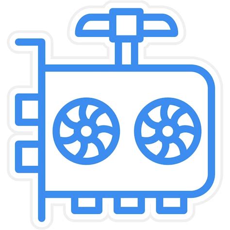 Premium Vector Vector Design GPU Mining Icon Style