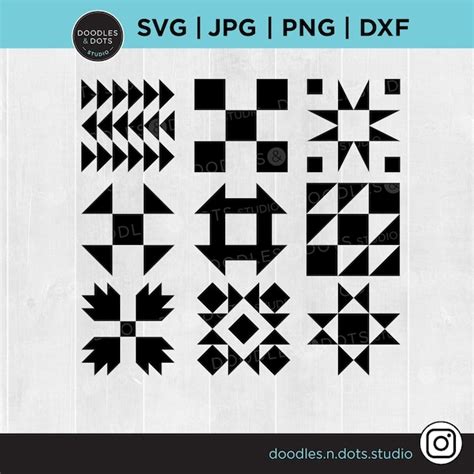Quilt Svg Etsy