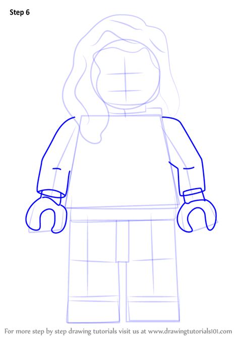How To Draw Lego Black Canary Lego Step By Step DrawingTutorials Com