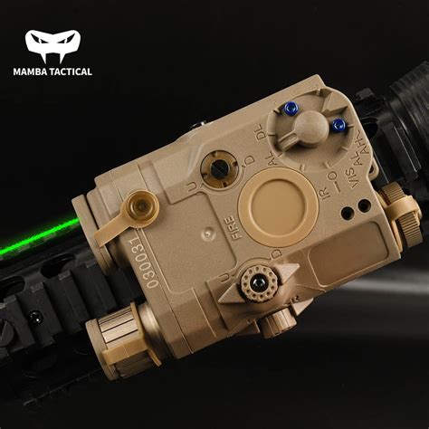 Ir Laser Unit Tan Airsoft Peq 15 Tactical Laser And Light Combo With Remote Switch Ir Laser Red