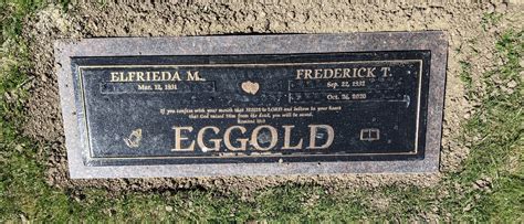 Frederick T Eggold 1932 2020 Find A Grave Memorial