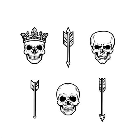 Skull Vector Icon Premium Ai Generated Vector