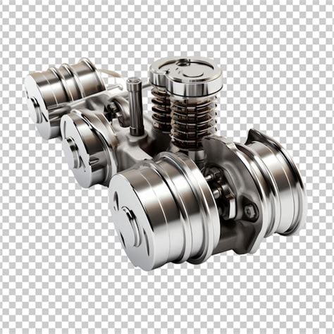 3d Illustration Of Car Engine Components Premium Ai Generated Psd