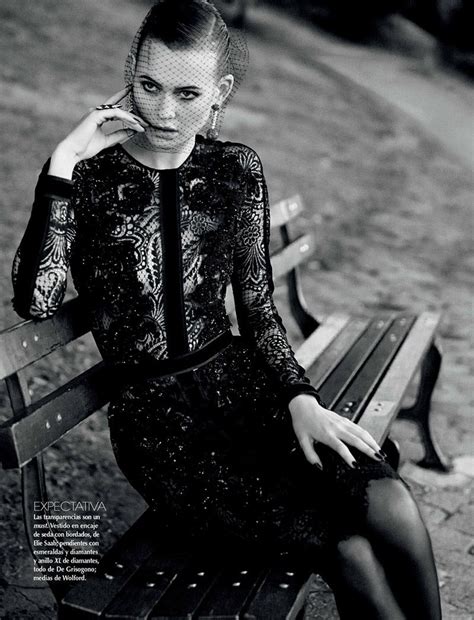 Behati Prinsloo Is A Vixen In Black For Vogue Mexico By David Roemer