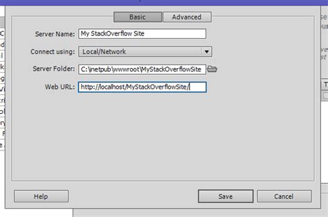 How To Configure Adobe Dreamweaver CS With PHP And ASP NET Super User