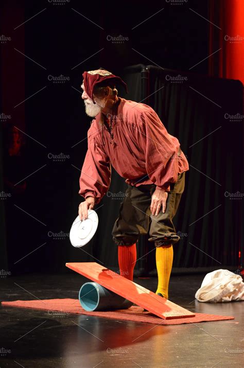 Jester Performs On Stage ~ Arts And Entertainment Photos ~ Creative Market
