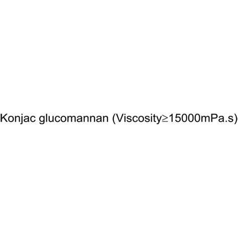 Konjac Glucomannan Viscosity≥15000mpas Biochemical Assay Reagent