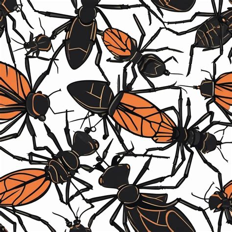 Assassin Bug Nymph Clip Art A Young Assassin Bug Nymph