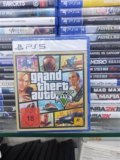 Playstation 5 Dvd Gta 5 Ps5 Game Grand Theft Auto 5 Darazpk