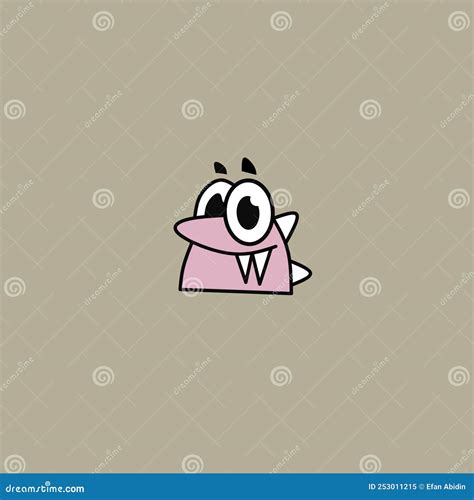 Unique And Cute Character Designs Stock Illustration Illustration Of Calligraphy Drawing