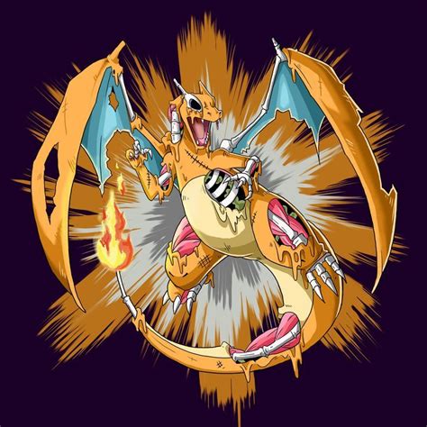 Zombie Charizard Pokemon Charizard Anime