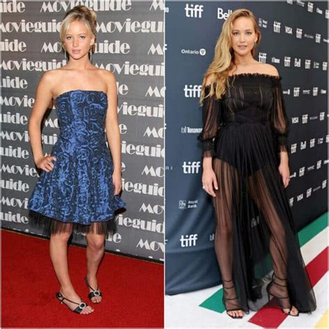 Side By Side Photos Showing What Celebs Looked Like In The 2010s Vs