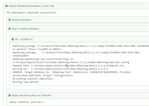 Octopus Deploy DB Automatically With EF Migration Juan On Software Software Development